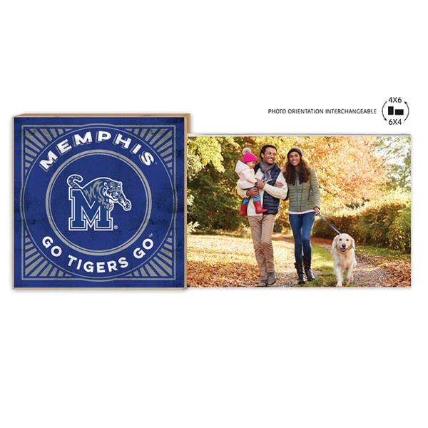 Memphis Tigers Retro Floating Picture Frame | Tiger Bookstore