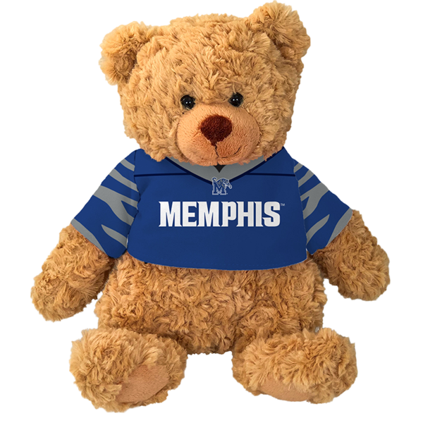 Memphis Tigers Cuddle Buddy Caramel Football Bear | Tiger Bookstore